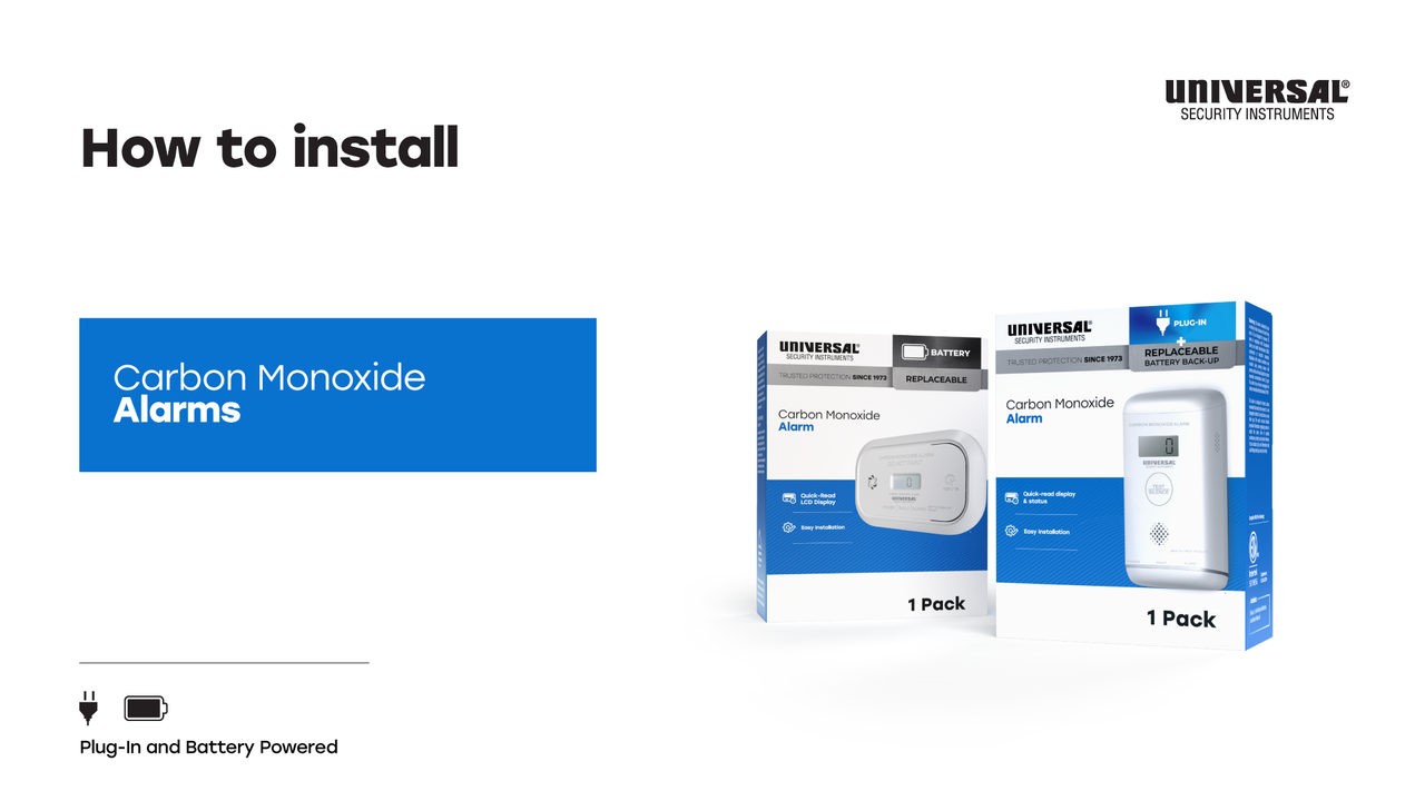 Product Installation Videos | Universal Security Instruments